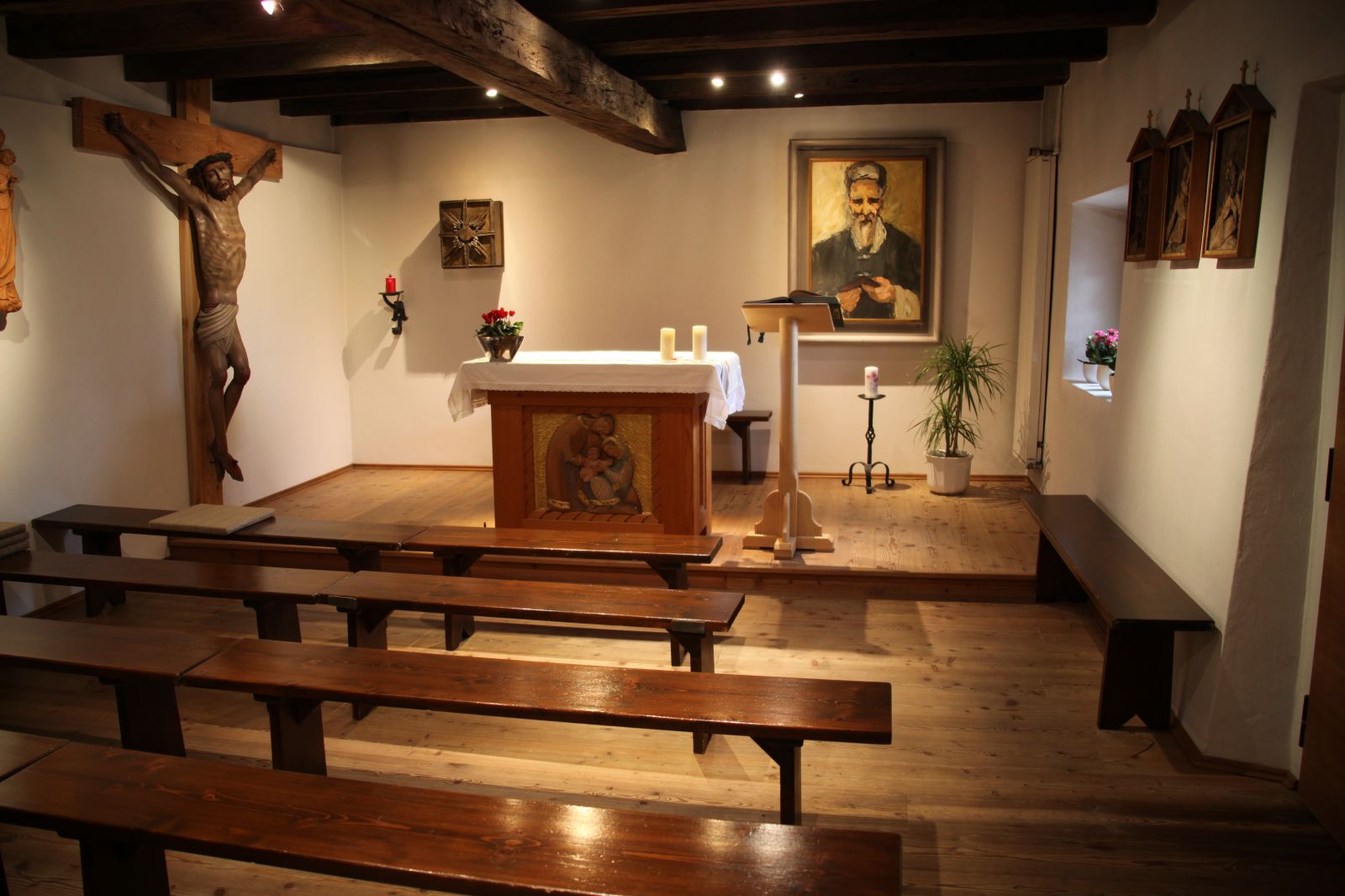Heiligtum Oies - Heiliger Josef Freinademetz - Badia, Provinz Bozen